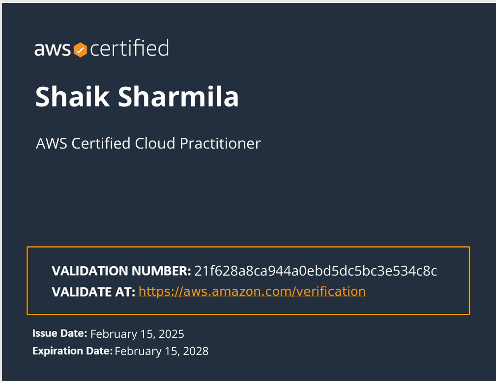 Sharmila's portfolio